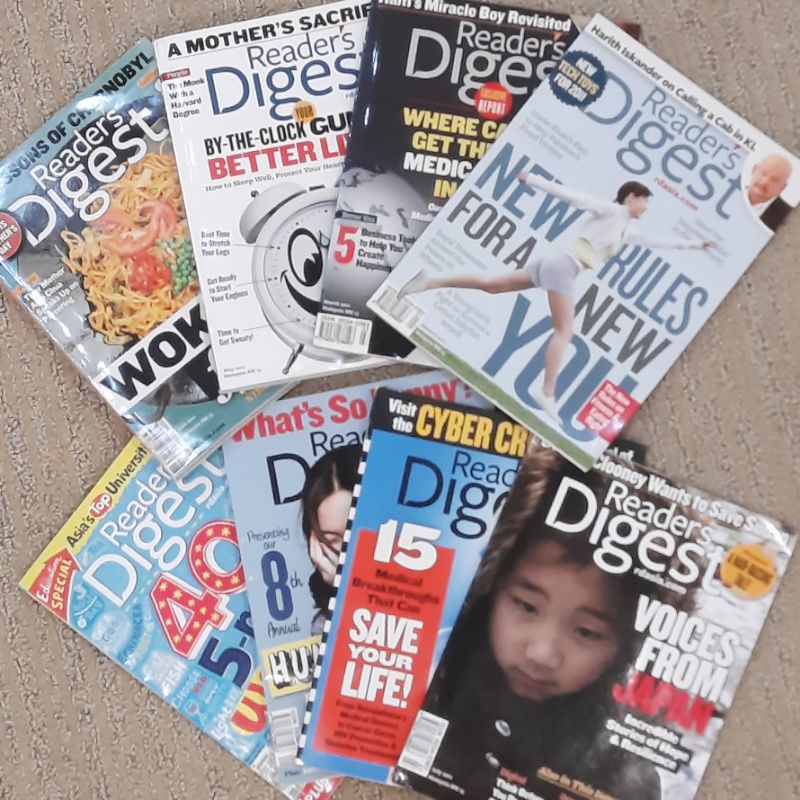 {2nd Hand Magazines / Preloved Magazines} READER'S DIGEST Magazine ...