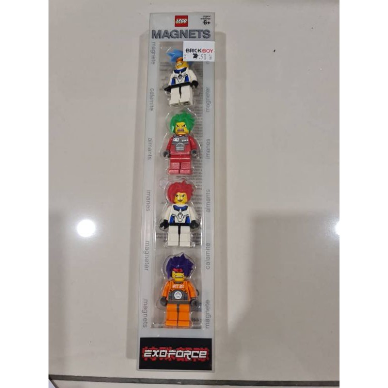LEGO 4493858 Exo-Force Series Minifigure Magnet Set (NEW) | Shopee Malaysia