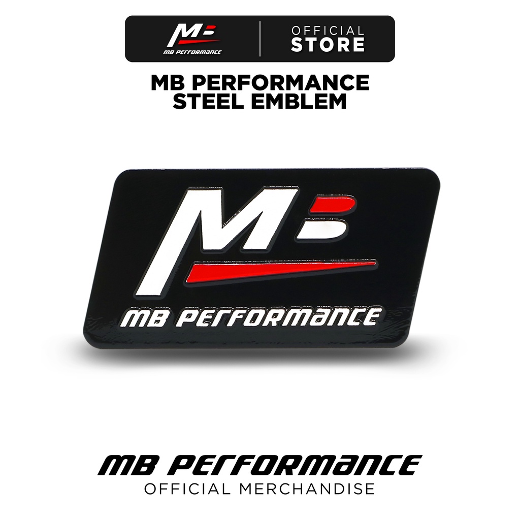 MB Performance Emblem Sticker Timbul & Harden | Shopee Malaysia