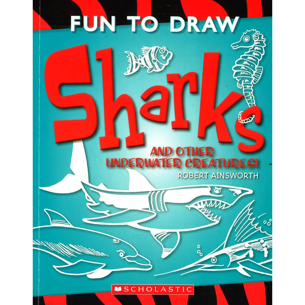 (BBW) Fun To Draw : Sharks (ISBN: 9781741696332) | Shopee Malaysia
