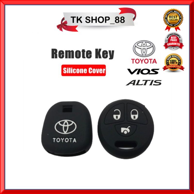 🔥100% QUALITY🔥Toyota Vios & Altis 2007-2013 Remote Silicone Case Cover ...