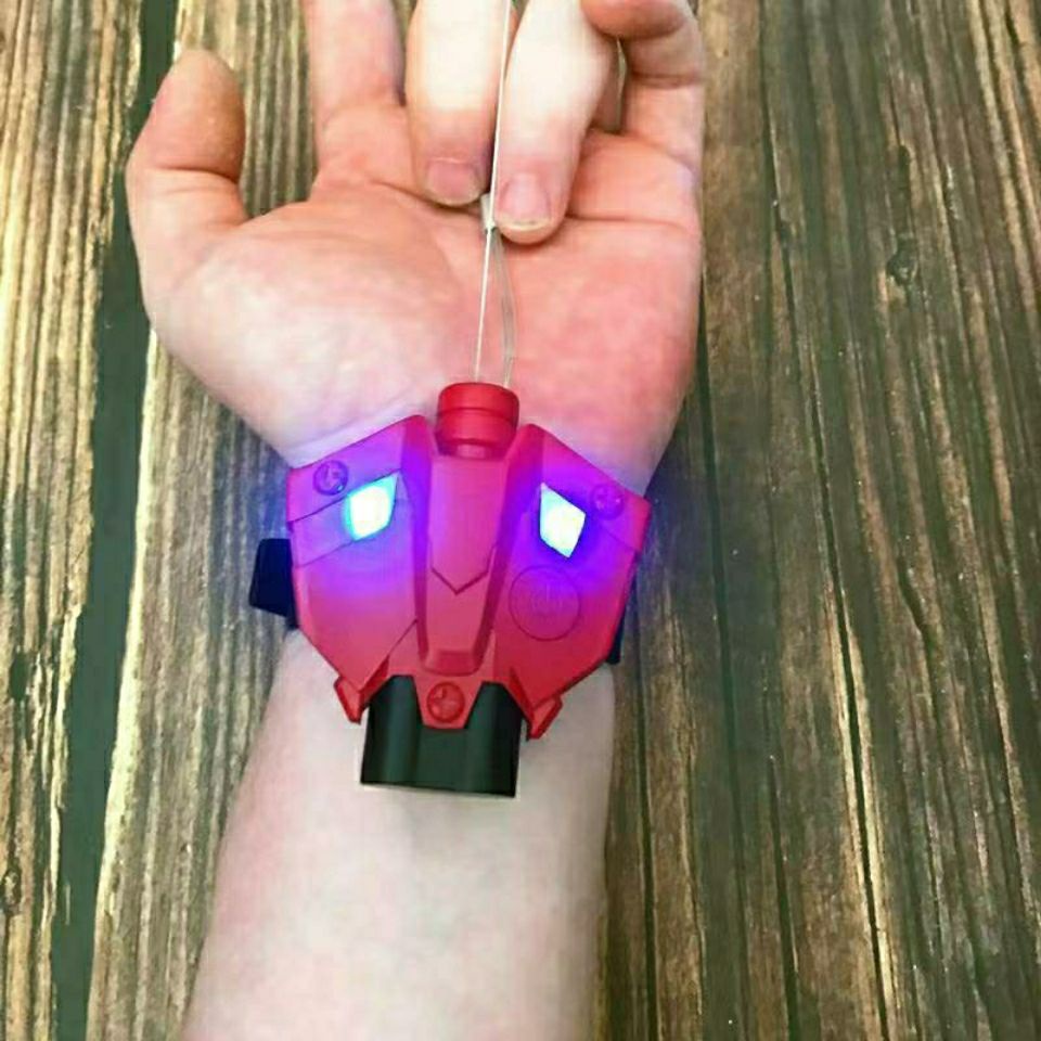 蜘蛛侠吐丝发射器正版喷丝绳索蜘蛛丝发射器喷丝器黑科技玩具绳子Spiderman Spitting Transmitter Genuine ...