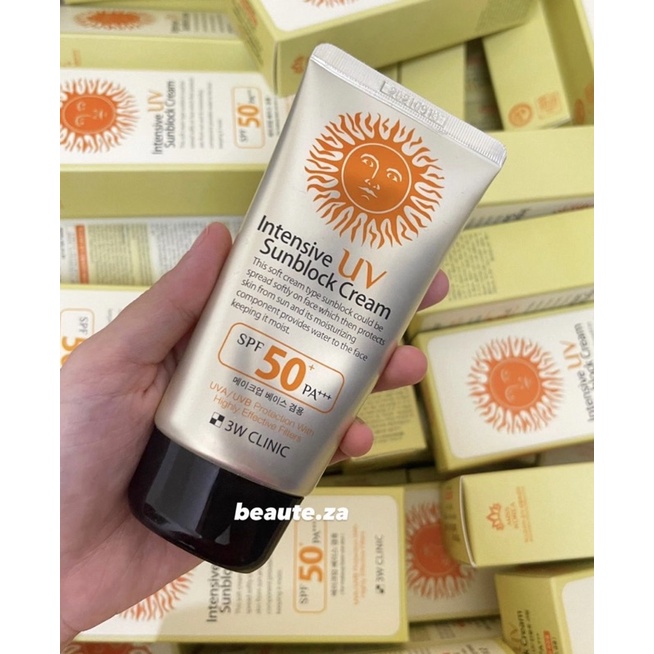 Intensive UV Sunblock Cream SPF50+ PA+++ (70ml) | Shopee Malaysia