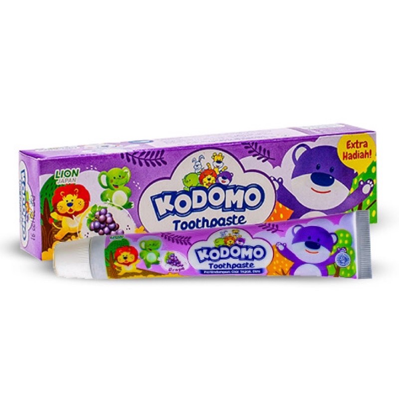 KODOMO Lion Kids Toothpaste Oral Care Ubat Gigi Kanak-Kanak 45g ...