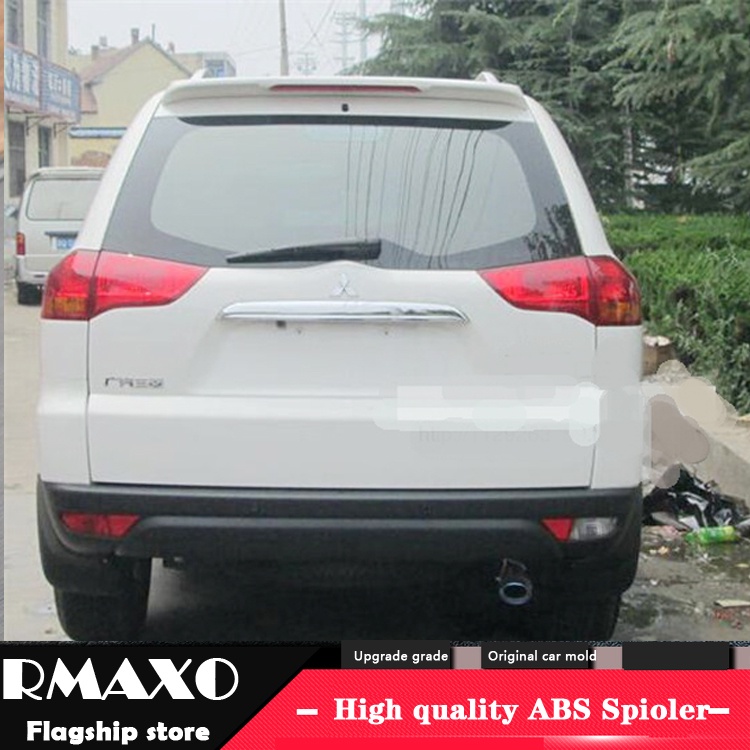 For Mitsubishi pajero sport Spoiler 2008-2014 wiht light High Quality ...