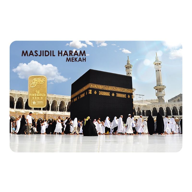 Gold Bar 1g (Masjidil Haram Mekah) | Shopee Malaysia