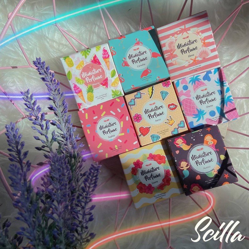 [READY STOCK] ‼️RM10‼️ PERFUME SCILLA MINIATURE | Shopee Malaysia