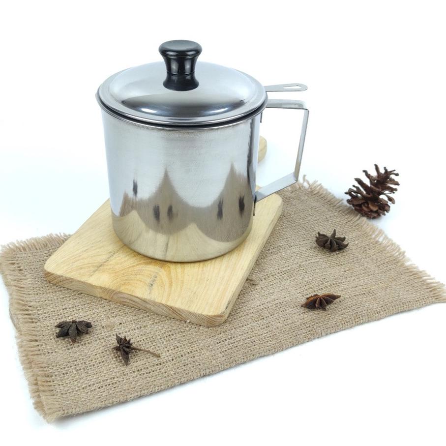 New Model - NomiYumi - Oil Pot Container Stainless Steel Frying Oil ...