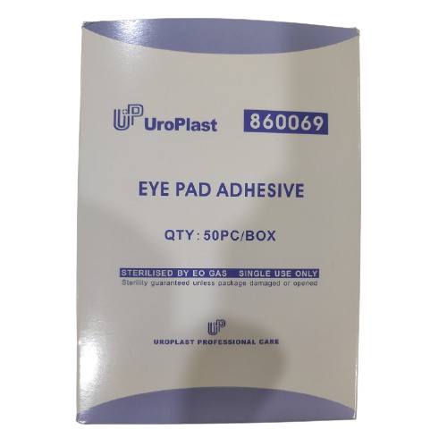 Uroplast Sterile Eye Pad Adhesive (860069) (Box of 50s) EXP: Year 2030 ...