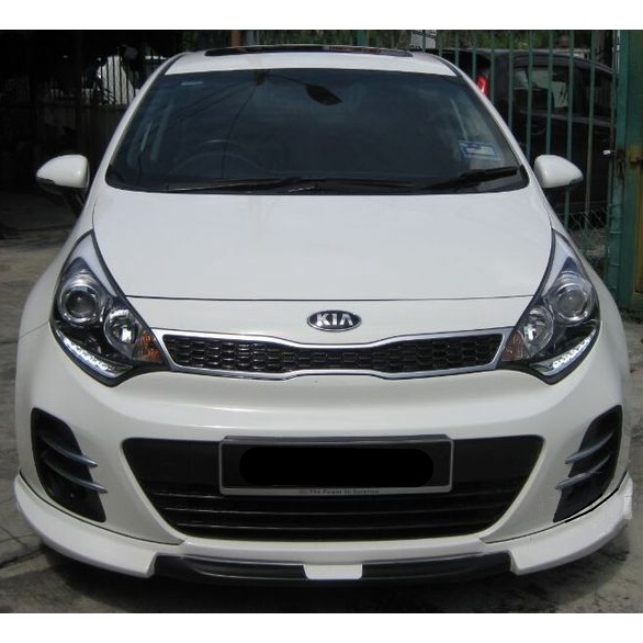 Kia Rio 2015 RSR Design Bodykit Body Kit Skirting Skirt Lip Spoiler ...