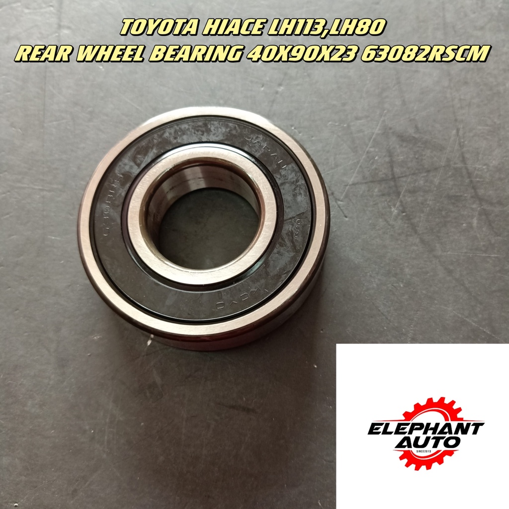TOYOTA HIACE LH113,LH80 REAR WHEEL BEARING 40X90X23 63082RSCM | Shopee ...