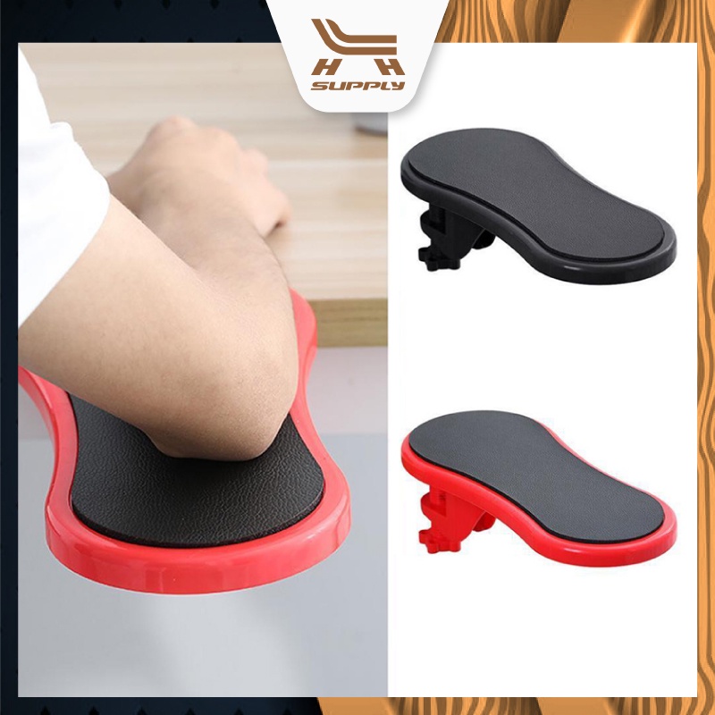 LH Computer Office Table Arm Rest Hand Holding Attachable Armrest Pad ...