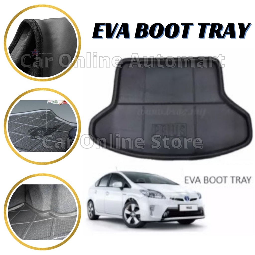 Toyota Prius Car Boot Tray EVA Trunk Tray Luggage Cargo | Shopee Malaysia
