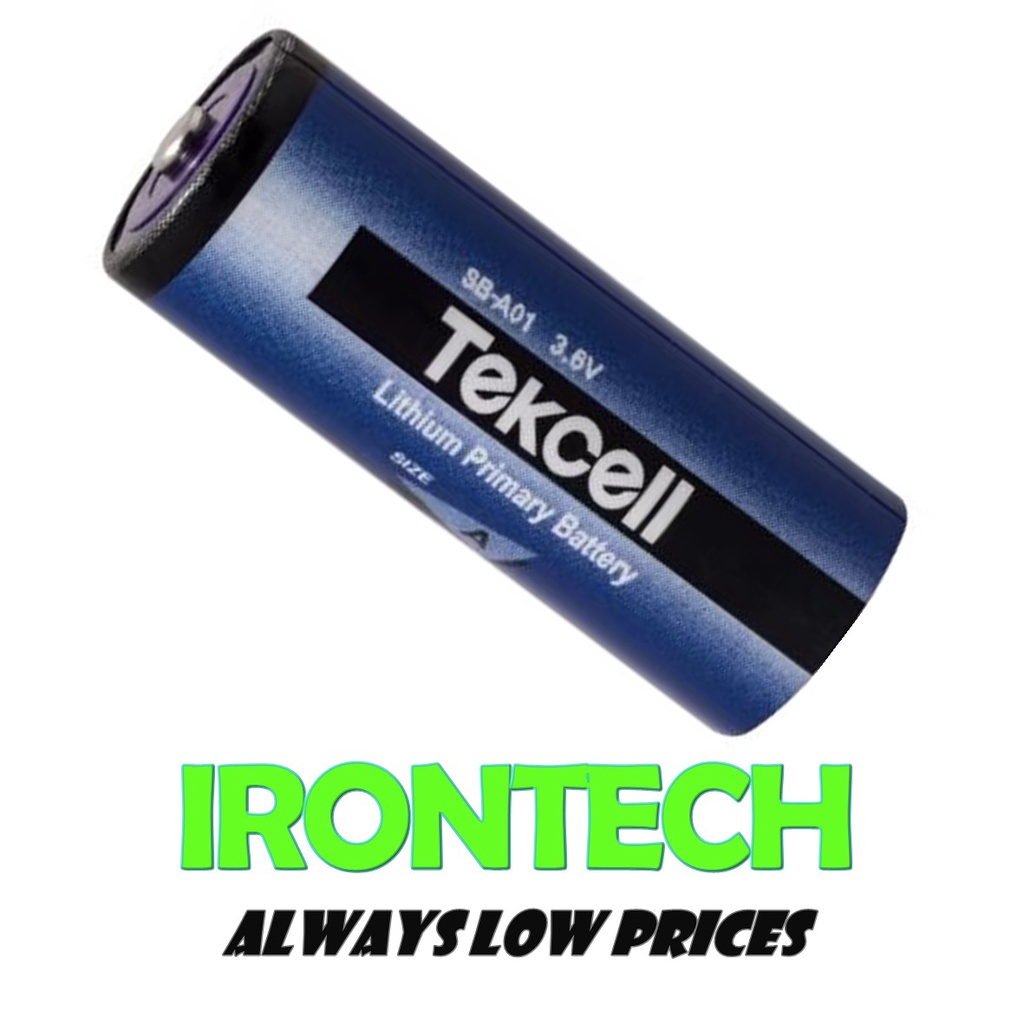 Tekcell lithium argon SB-A01 ER17500 primary lithium battery A capacity ...