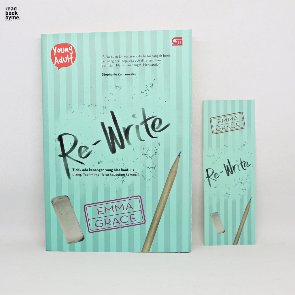 Rewrite by Emma Grace (Novel) - Free Cover | Shopee Malaysia