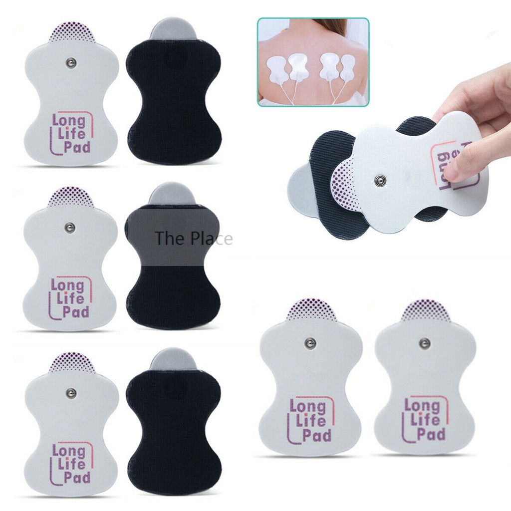 Long Life Pad Self Adhesive Tens Unit Electrode Pads Reusable Massage ...