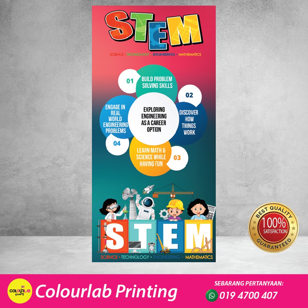 Banner STEM di sekolah | Shopee Malaysia