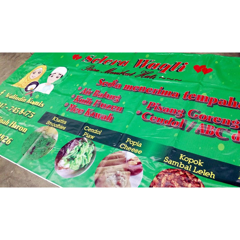 Printing Banner & Bunting (Advertising, Event, Job Vacancy, Majlis ...