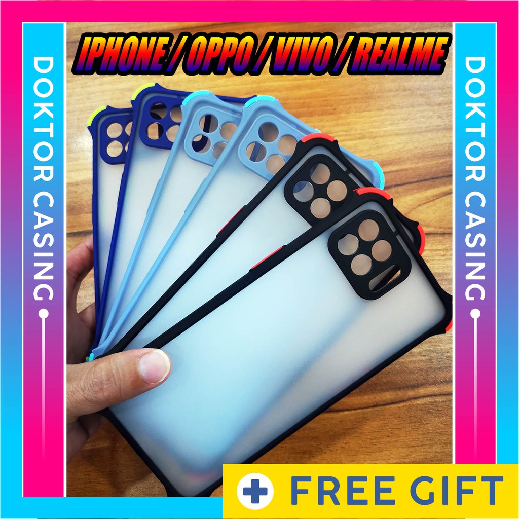 OPPO A93 (2020) CASING🔥(MATT TRANSPARENT) 🌟READY STOCK🌟🔥 FREE CABLE ...