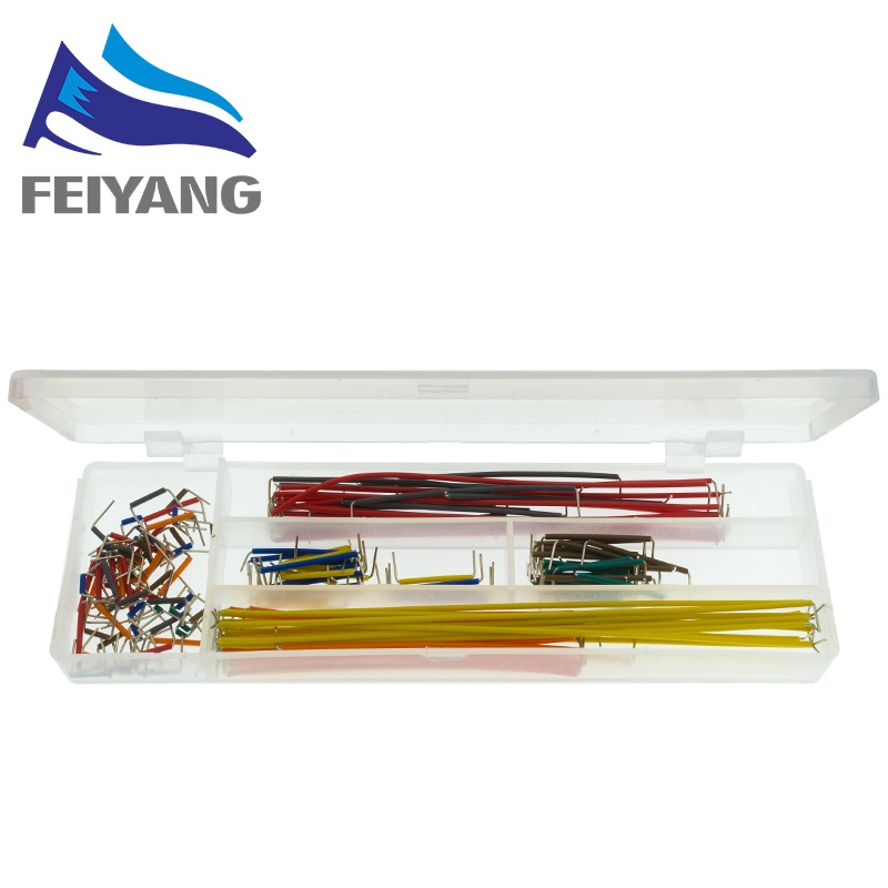 140pcs U Shape Solderless Breadboard Jumper Cable Wire Kit For PCB ...