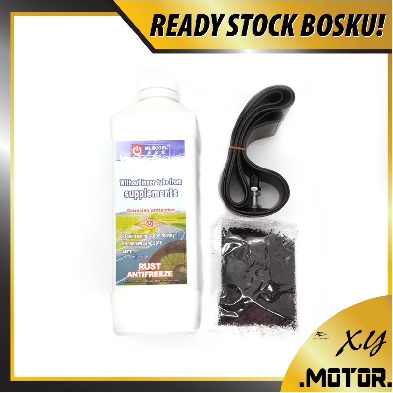 TAYAR GUM UBAT TAYAR TYRE LIQUID SEALER TUBELESS TAYAR 1 LITRE | Shopee ...