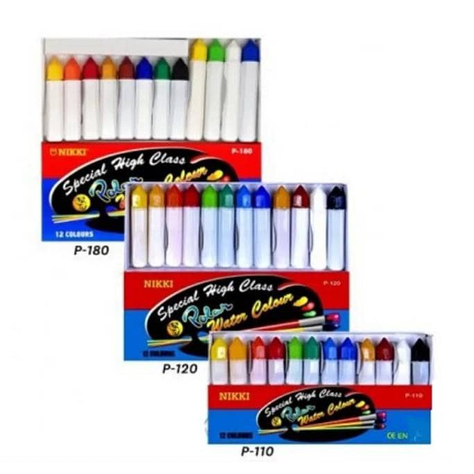 Water Colour / Poster Color 12/18tubes/Warna Air/P110/P120/P180/WC1200 ...