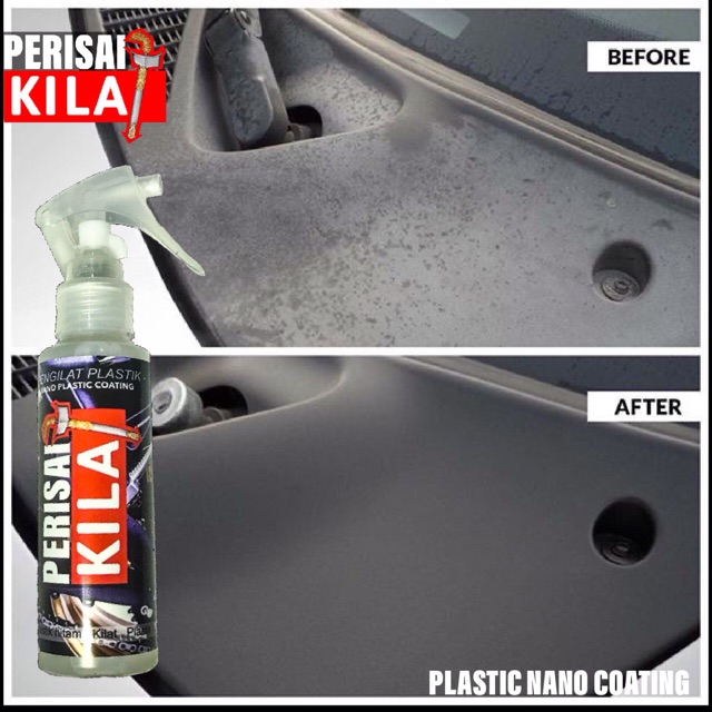Perisai Kilat Plastic Nano Coating Pengilat Plastik pudar kilatkan ...