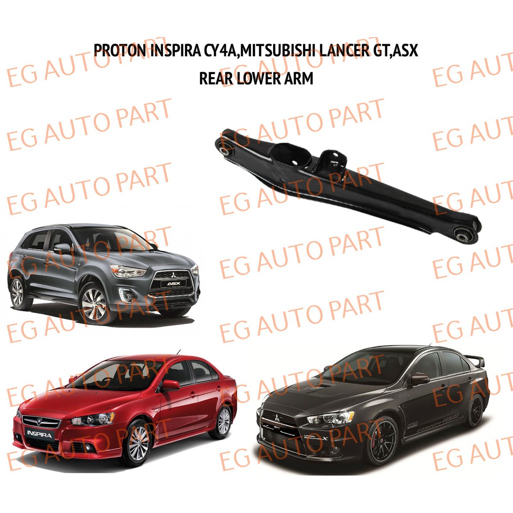 (PREMIUM QUALITY) REAR LOWER ARM PROTON INSPIRA CY4A,MITSUBISHI LANCER ...