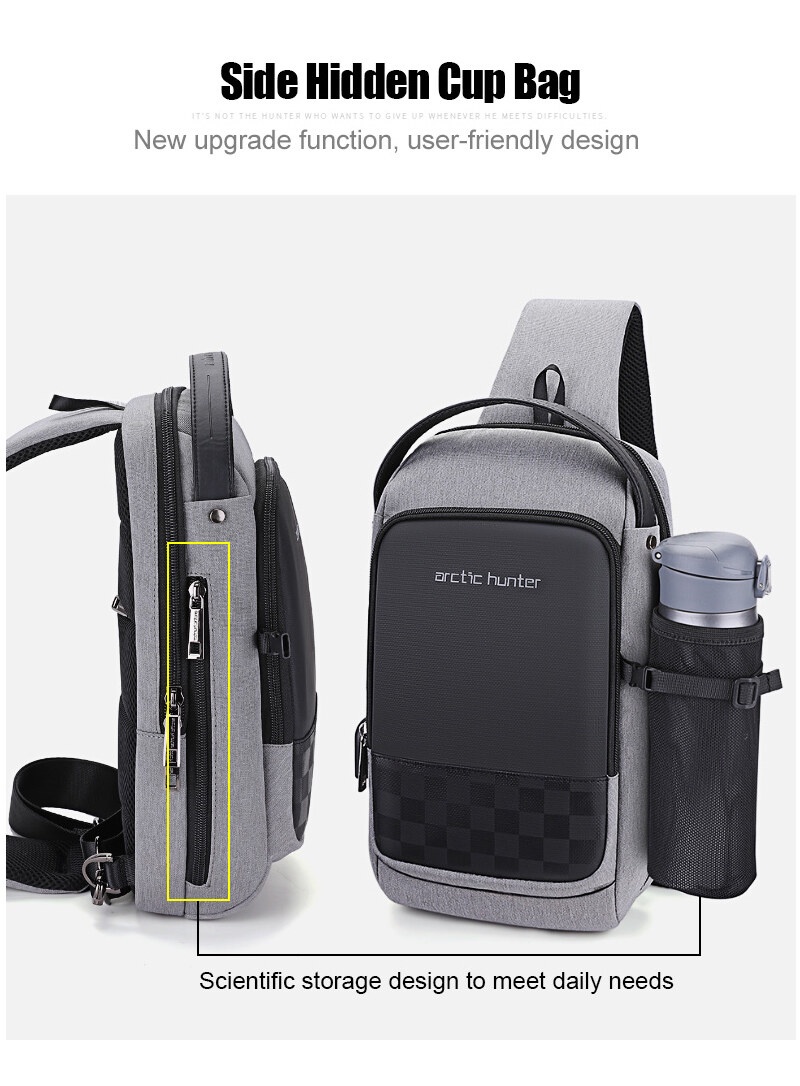 DM Arctic Hunter i-Vuitton Crossbody Bag One Shoulder Oxford Cloth ...