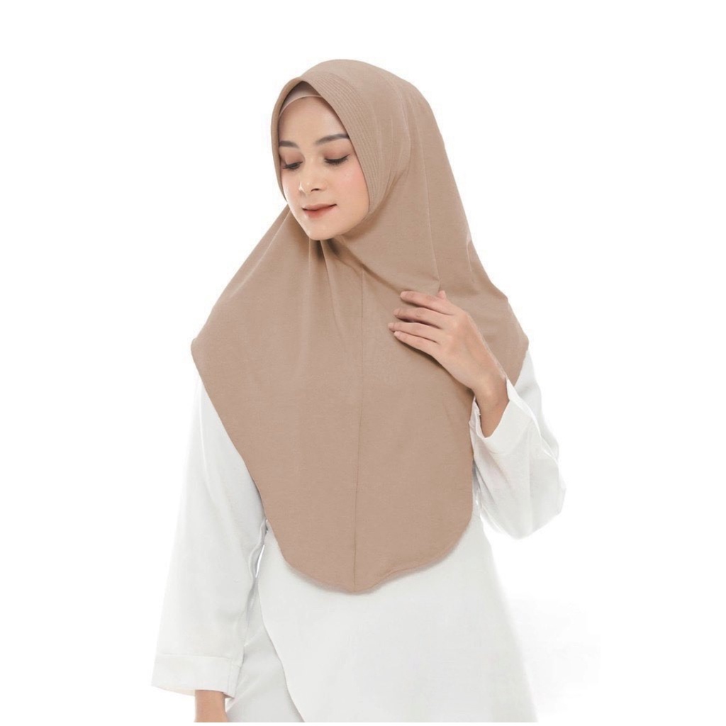 Khimar Pinguin Premium Jersey Khimar Umrah Khimar Labuh Tudung Khimar ...