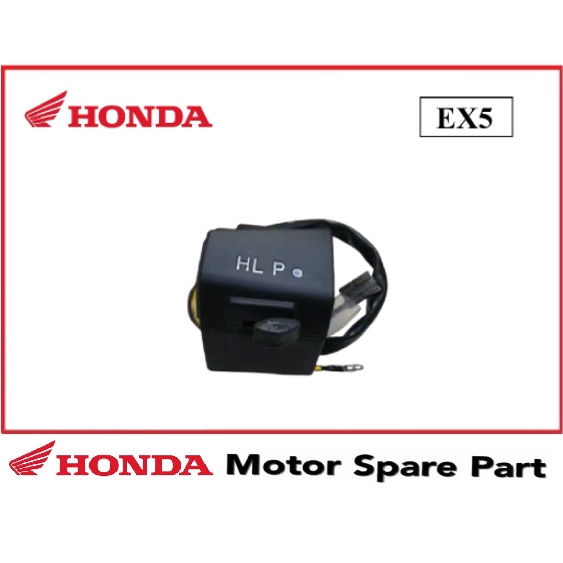 HONDA EX5 OLD RH SWITCH HANDLE SWITCH ON/OFF ONOFF ON OFF LAMPU HANDLE ...