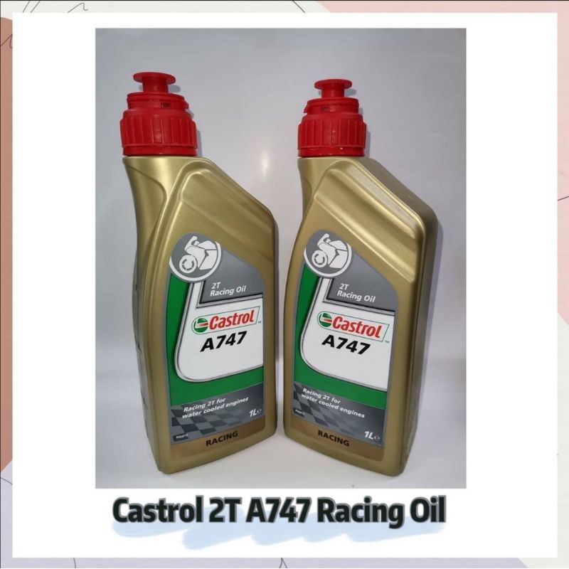 📢Castrol 2T A747 Racing Oil (Original) | Shopee Malaysia