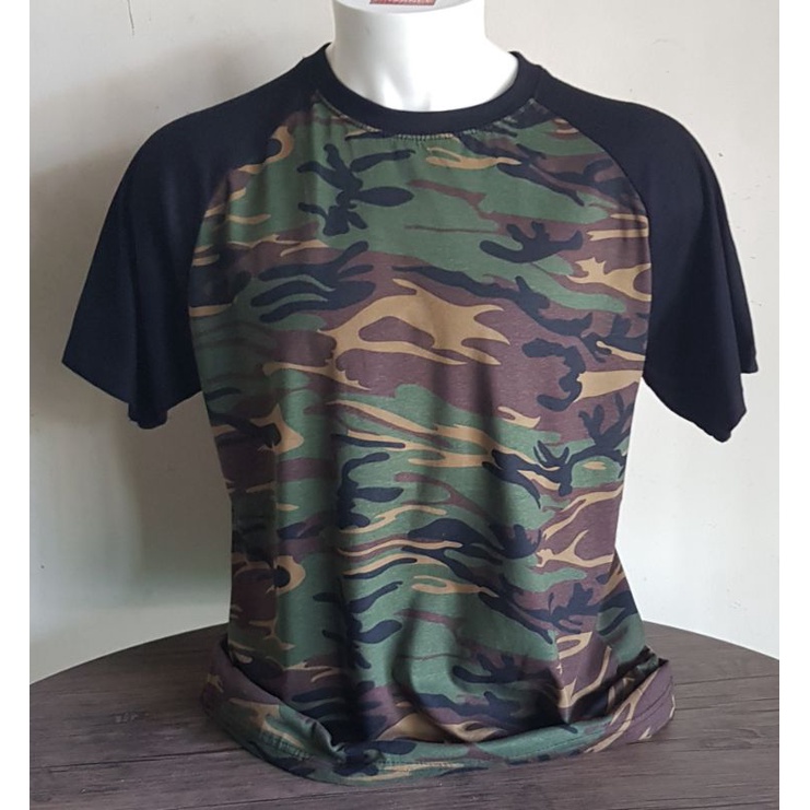 [SALE] T-SHIRT RAGLAN MURAH / RAGLAN CAMO ARMY CELORENG CAMOUFLAGE ...