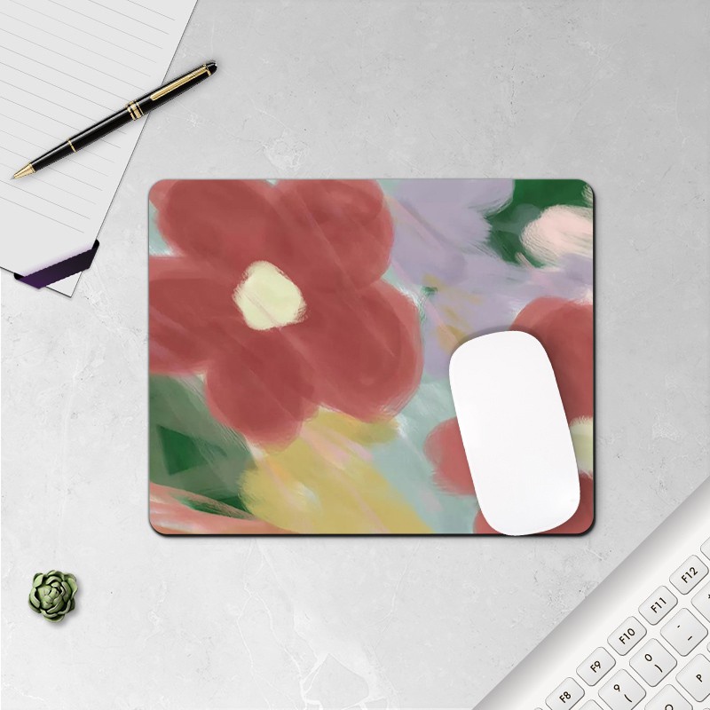 Spot mouse pad seven cute pattern square mouse pad non-slip thick ...