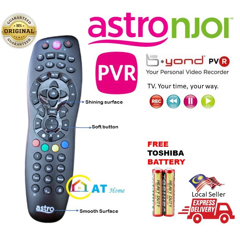 ASTRO PVR-BEYOND Original Brand new REMOTE and Replacment XRC20006-00F ...
