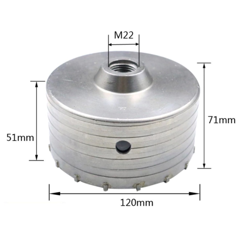 30-120mm SDS Plus Coated Concrete Coring Drill Bits Walls Air ...