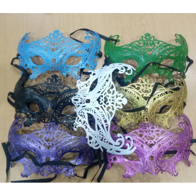 Carnival See Through Party Masks Halloween Masks Masquerade Party Retro ...