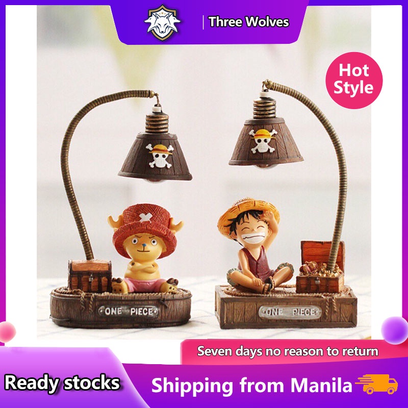 One Piece Monkey D Luffy,Tony Chopper Led Light Led Desk Lamp Figure ...