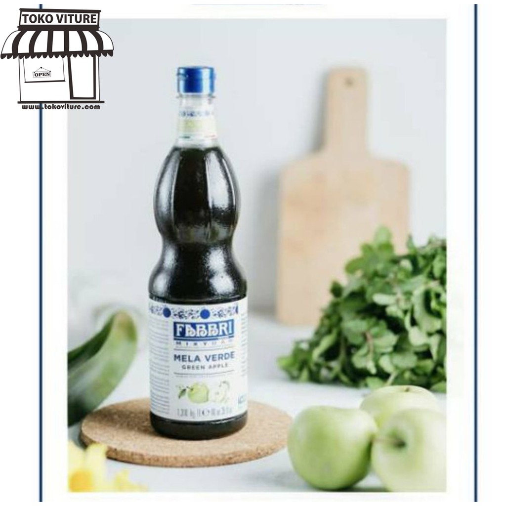 Fabbri Green Apple Syrup Green Apple Syrup 1300gram | Shopee Malaysia