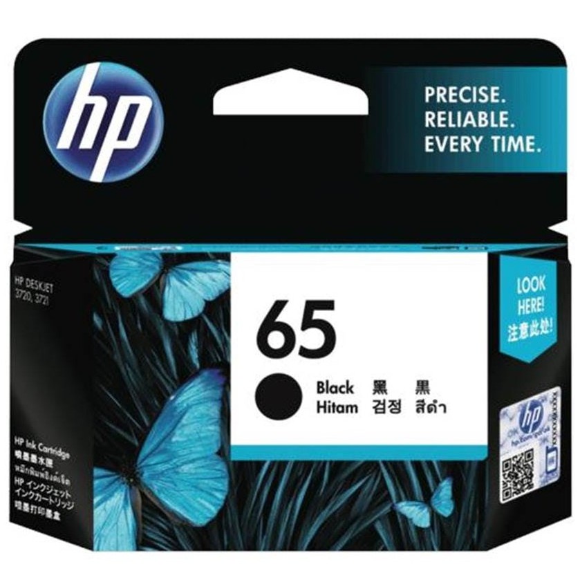 Hp 65 65xl Black Tri Color Ink Cartridge [100 Original] Shopee Malaysia