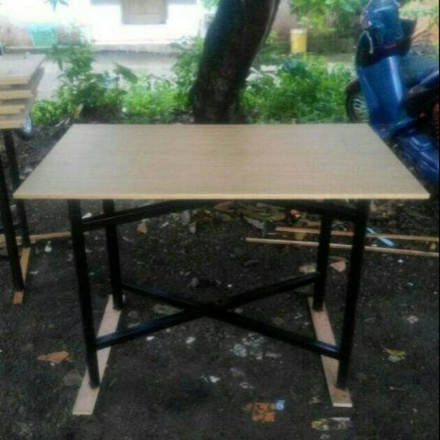 Folding Table uk 90x60x70 / Industrial Minimalist Dining Table / Cafe ...