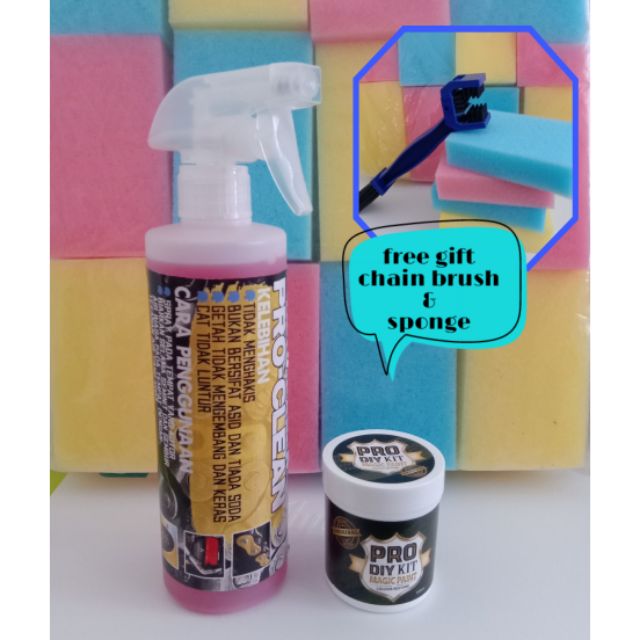 PRO DIY KIT + PRO-Clean +(2freegift🎁🎁) | Shopee Malaysia