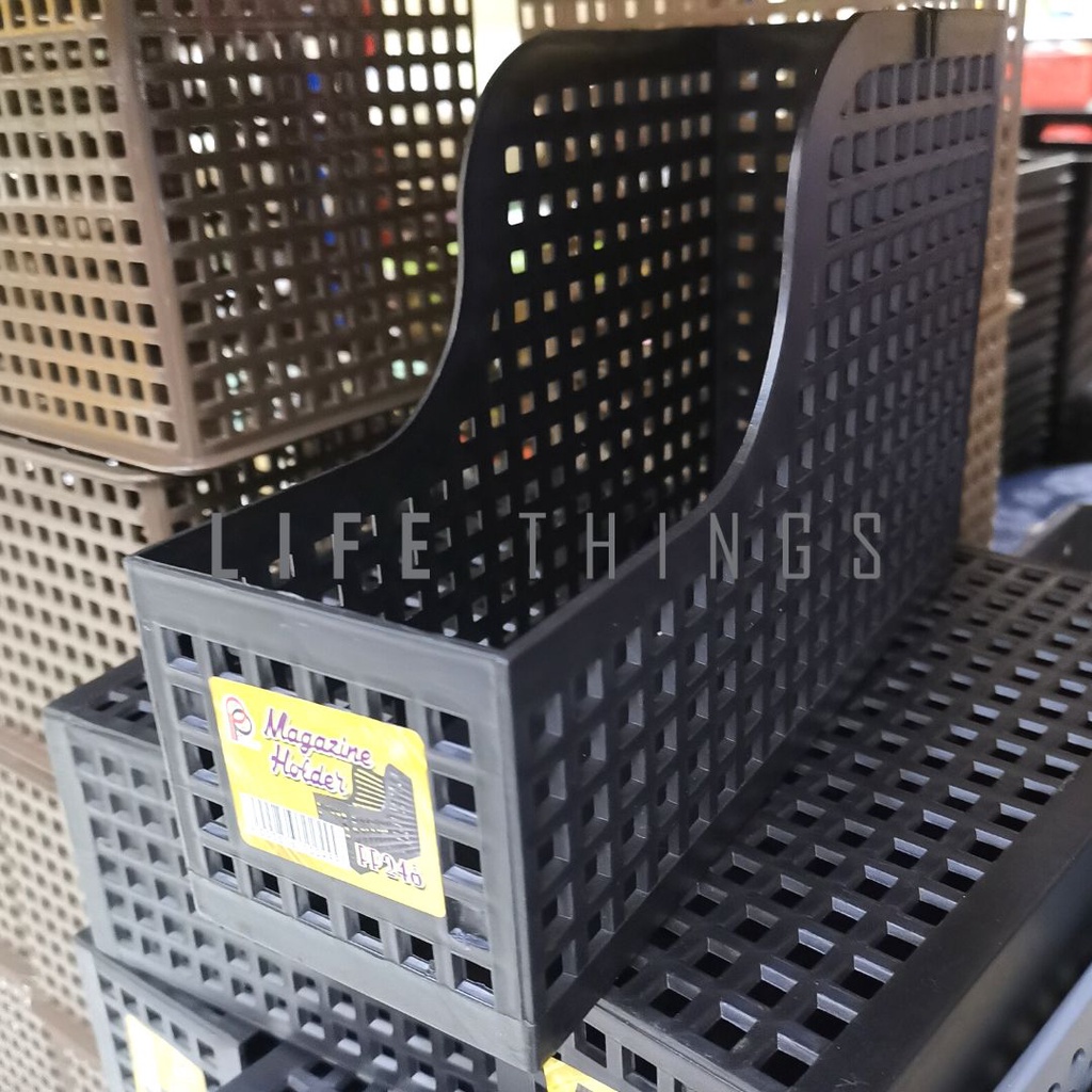 Magazine File Holder Black | Shopee Malaysia
