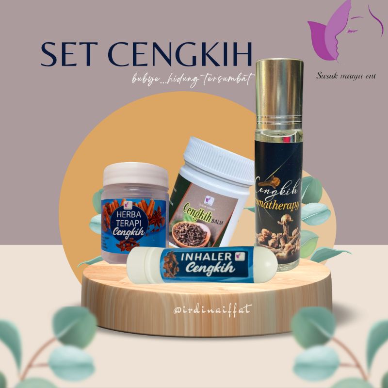 𝙎𝙚𝙩 𝘾𝙚𝙣𝙜𝙠𝙞𝙝, 𝙎𝙈𝙀 - Inhaler Cengkih / Herba Terapi Cengkih / Cengkih ...