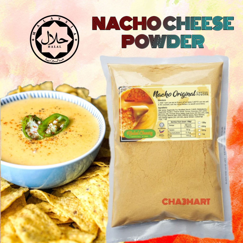 💥ORIGINAL💥- Halal Nachos Cheese Powder | 200 GM | Shopee Malaysia