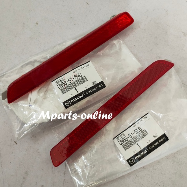 REAR BUMPER REFLECTOR - LEFT & RIGHT*** ( GENUINE PART )/MAZDA 2 2010 ...