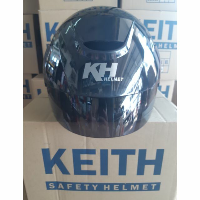 💥 HELMET KH CRUISER (KEITH) BLACK 💥 | Shopee Malaysia