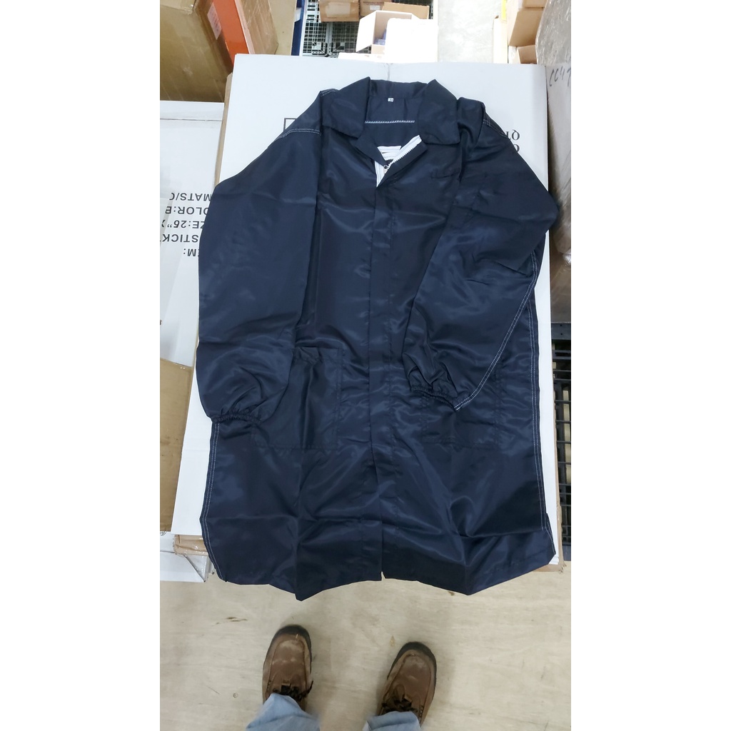 ESD Smock Cleanroom Workwear Lab Uniform Unisex with Storage Pocket ...