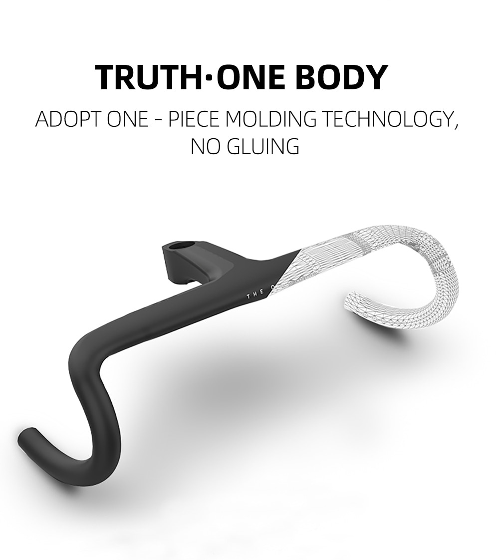 READY STOCK!! THE ONE PRO Road Carbon Fiber Intergrated Handle Bar ...