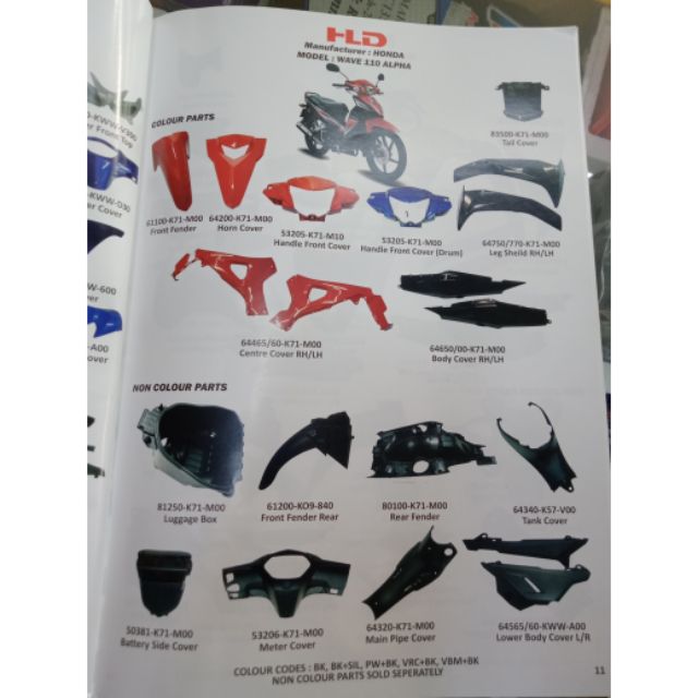 HONDA ALPHA & ALPHA FI v2 | Shopee Malaysia